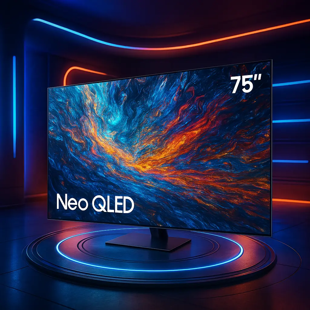 Samsung AI Big TV 75" Neo QLED 4K: Imersão e Inteligência Artificial na ...