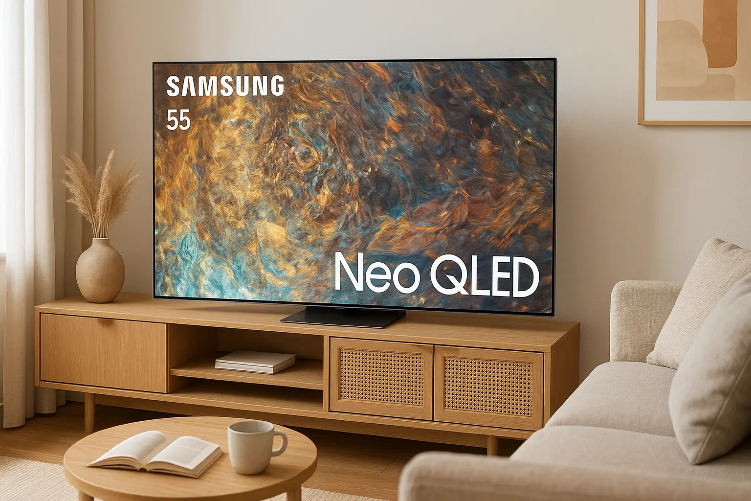 Principais Cinco NEO QLED Samsung 55