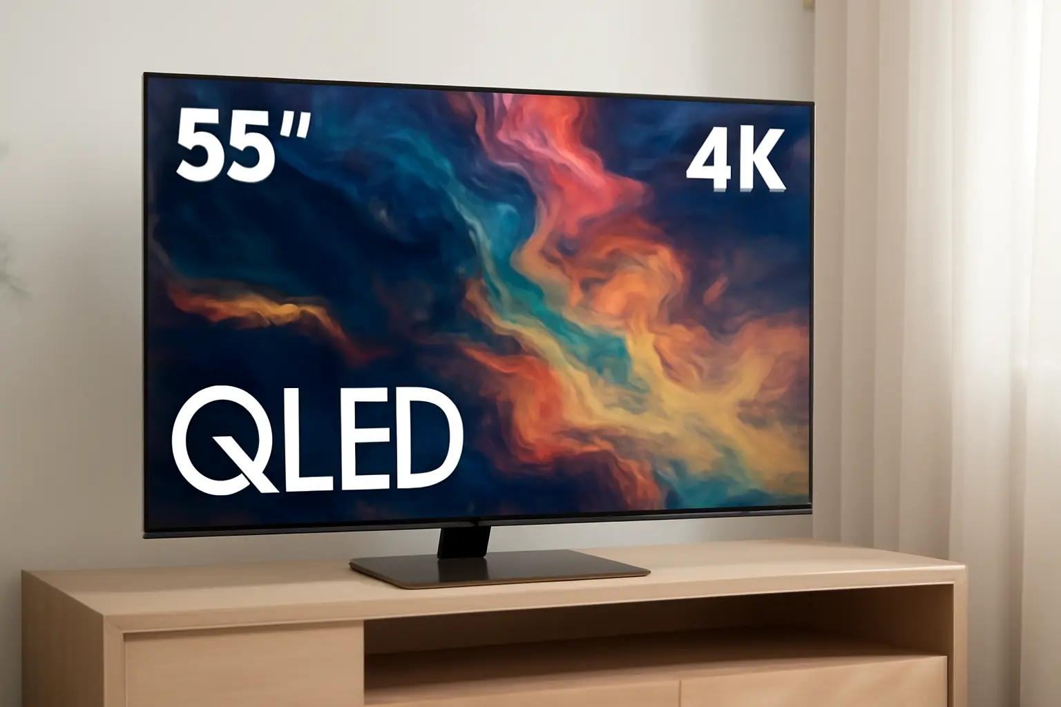 Samsung Smart TV QLED 55" 4K UHD Q60C - Alexa Built In, Modo Game, Tela ...