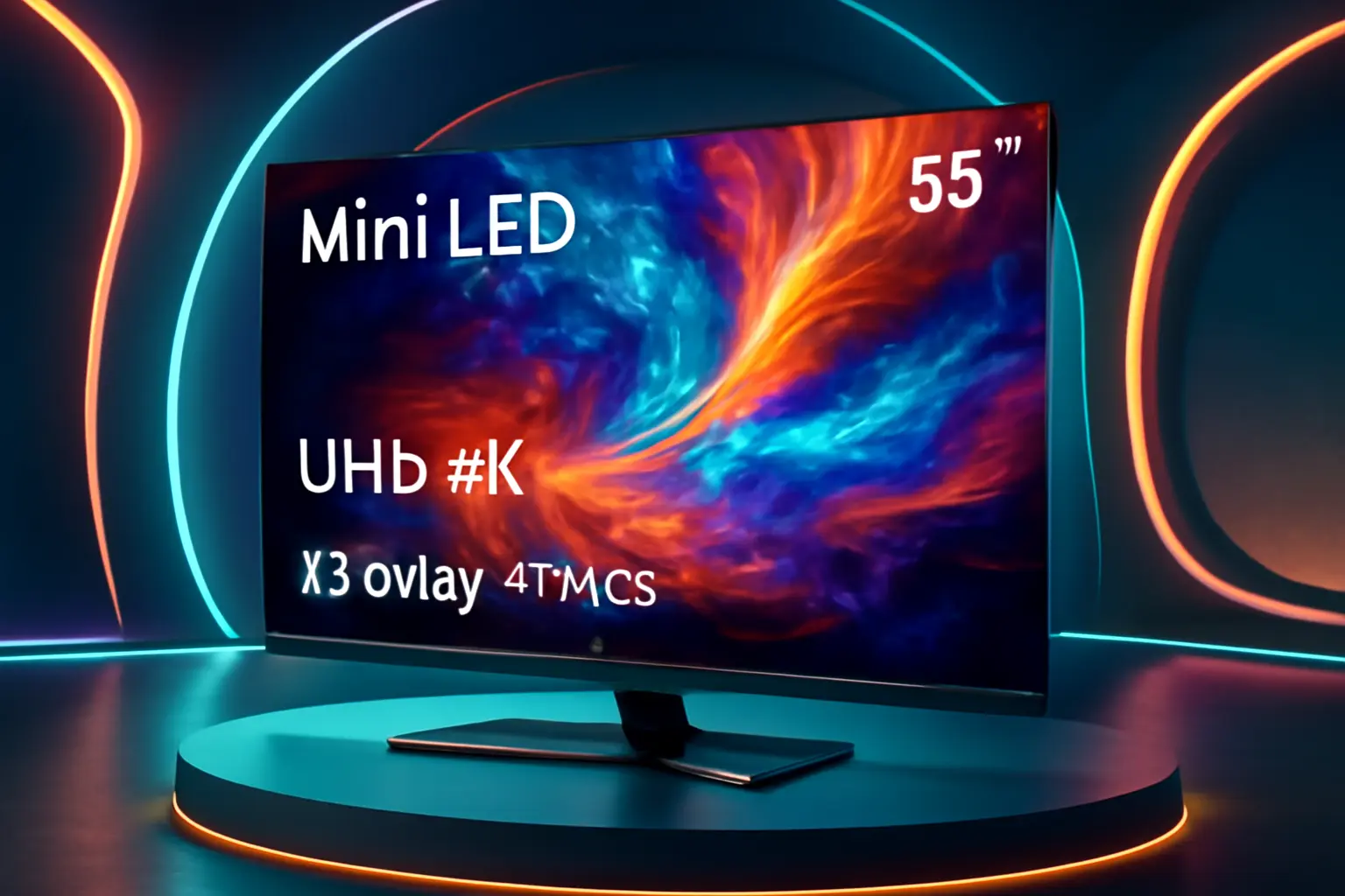 Hisense Smart TV UHD 4K Mini LED 55" - Qualidade Imersiva com AI e ...