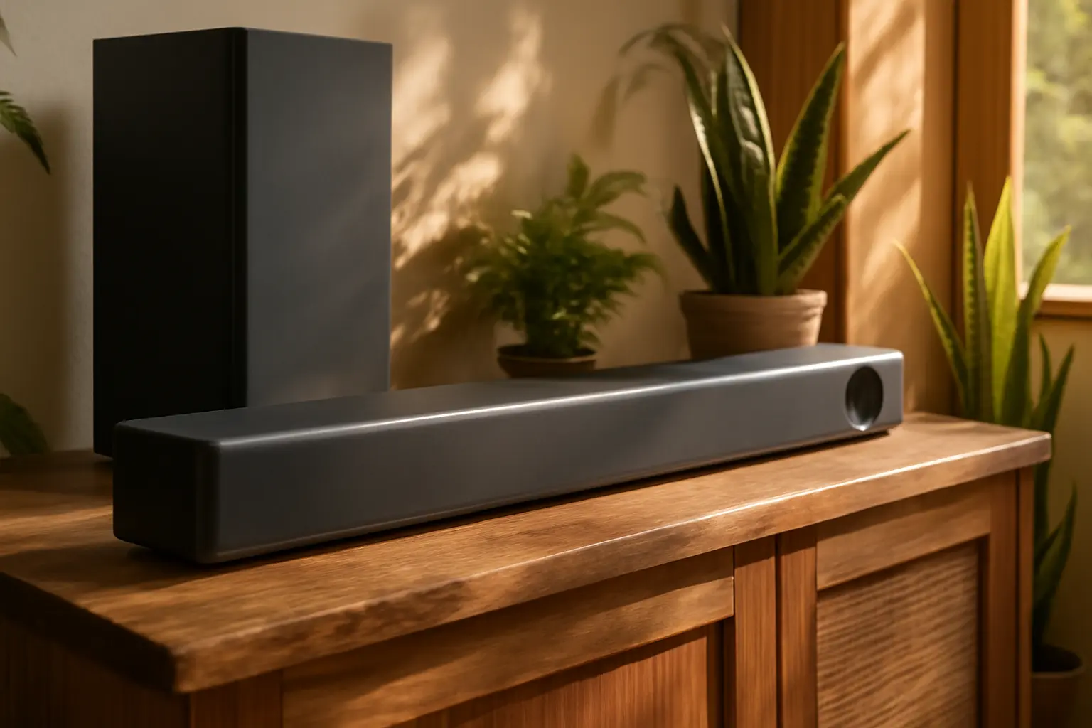 LG Sound Bar SNH5: 600W RMS, DTS Virtual X, Sound Sync Wireless