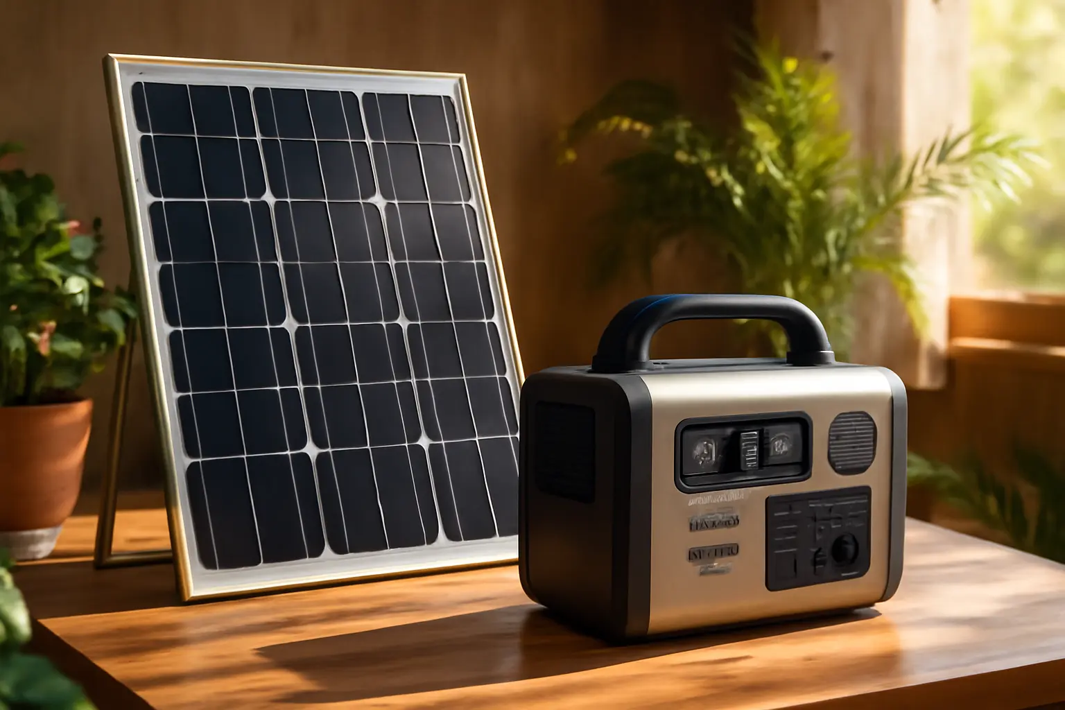 Kit Gerador de Energia Solar 60wp - Gera até 160wh/dia