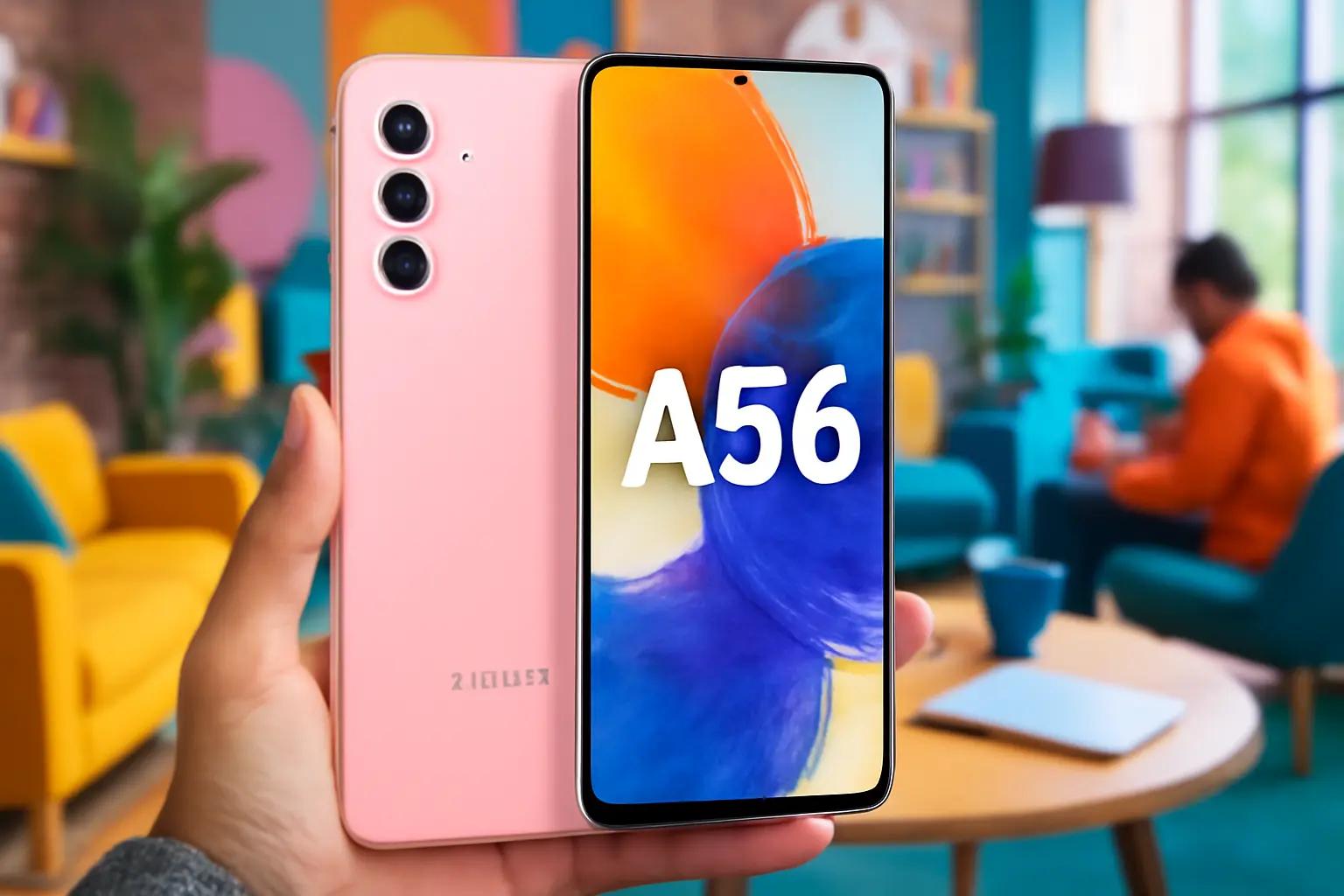 Smartphone Samsung Galaxy A56 5G 256GB, 8GB RAM, Câmera 50MP, IP67 ...