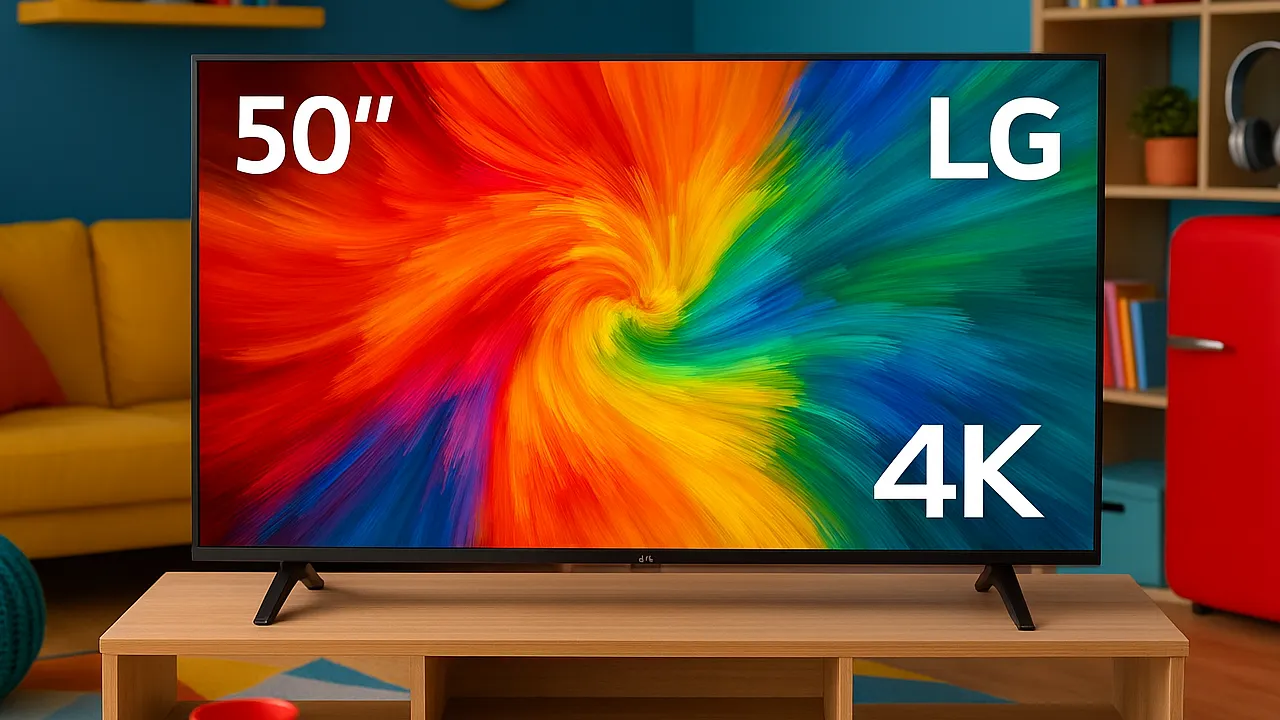 5 TVs LG 50 Polegadas 4K com Suporte VIP e Recursos Inteligentes