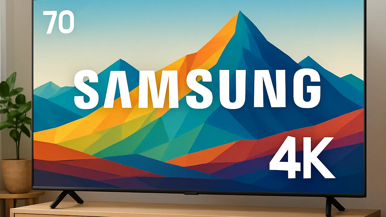 Guia de Compra: 5 Melhores Smart TVs 70" 4K Samsung em 2025