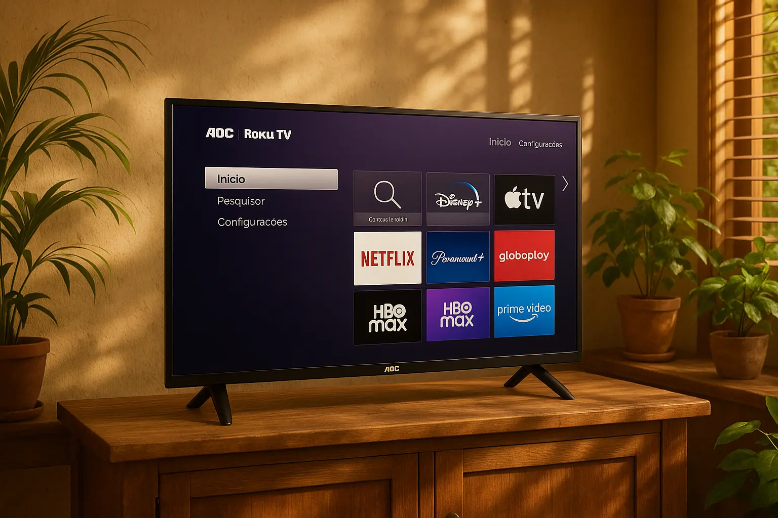 Guia de Compra: 5 Melhores AOC Roku TV em 2025